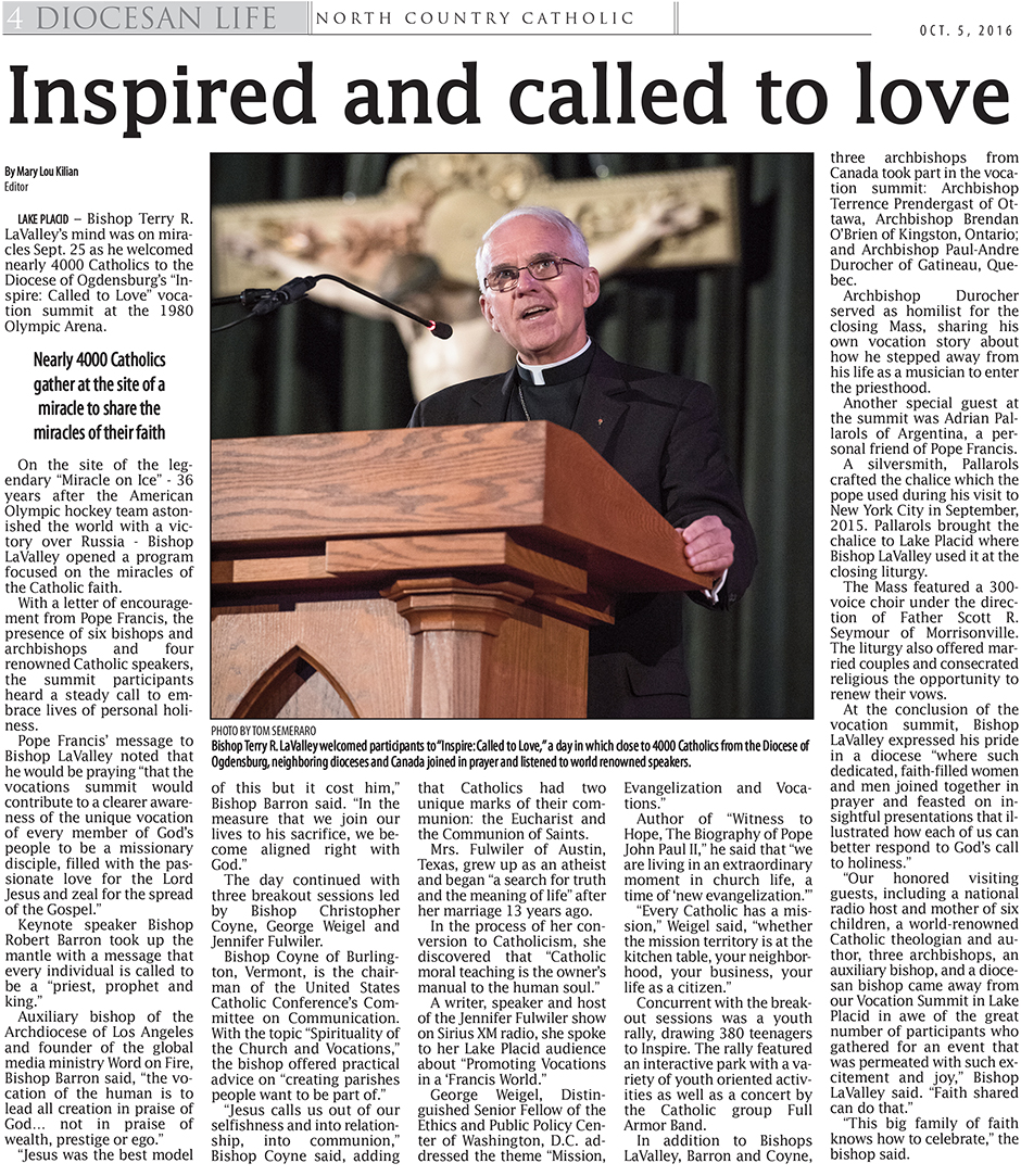North Country Catholic Newspaper