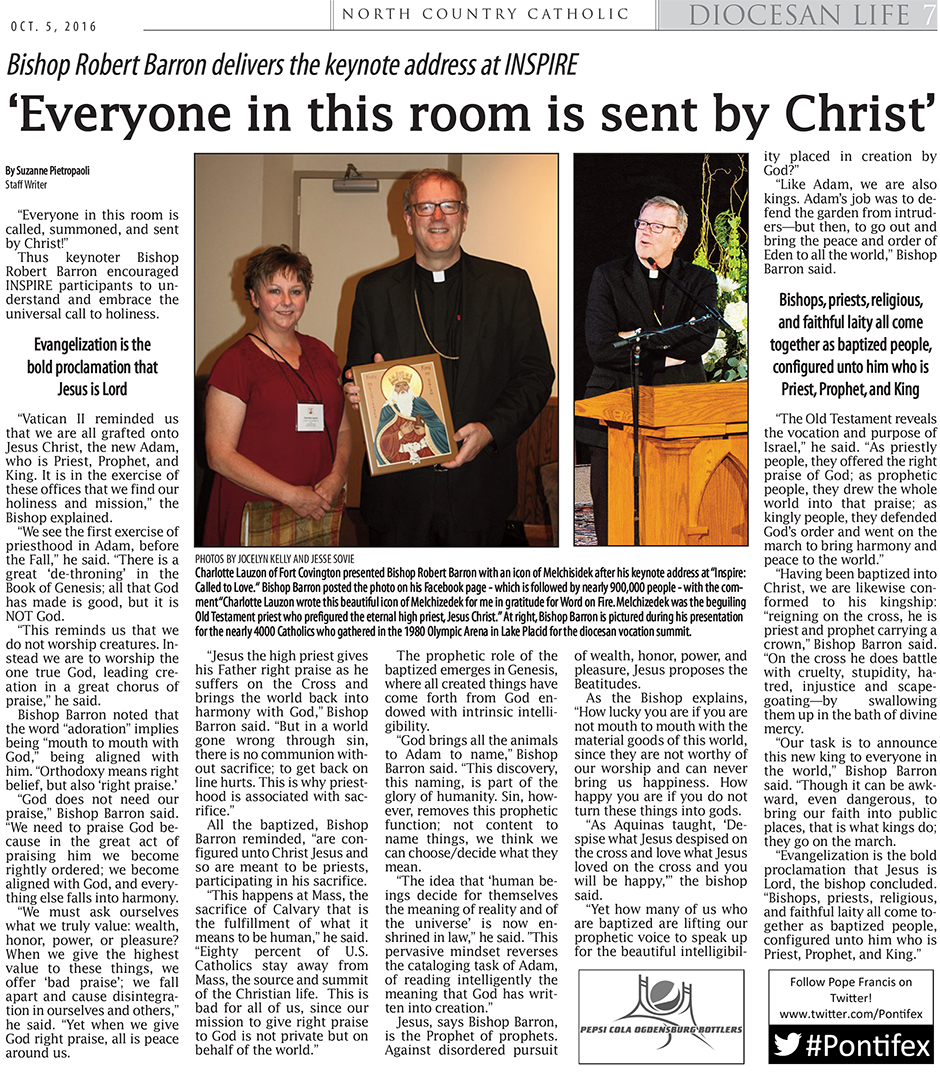 North Country Catholic Newspaper