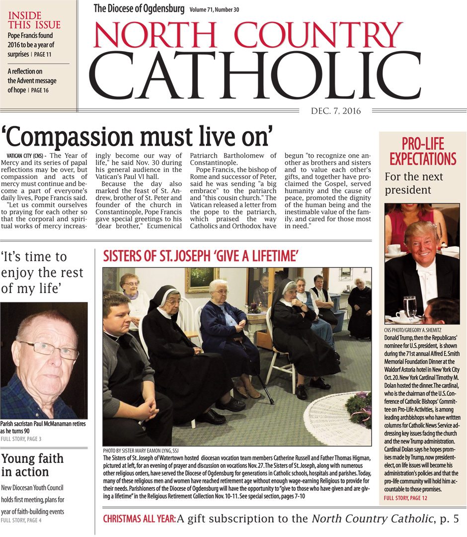 North Country Catholic Newspaper