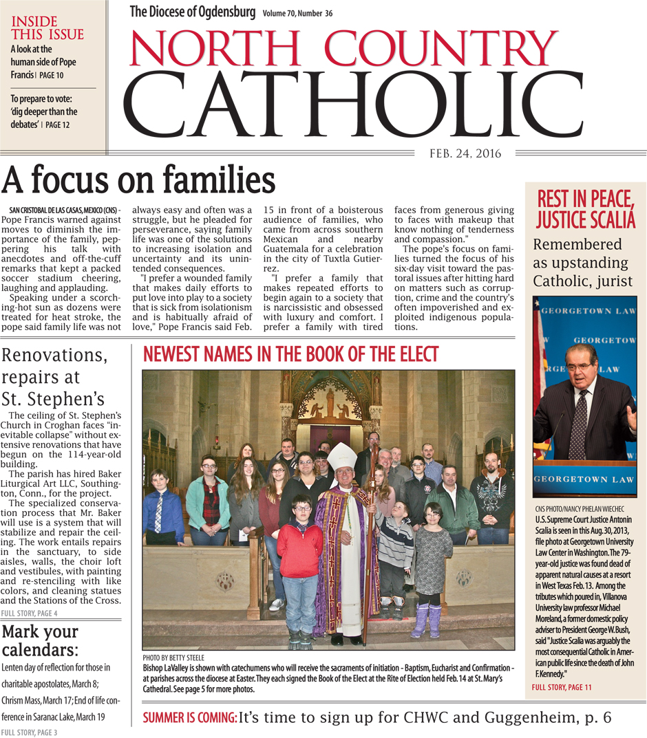 North Country Catholic Newspaper