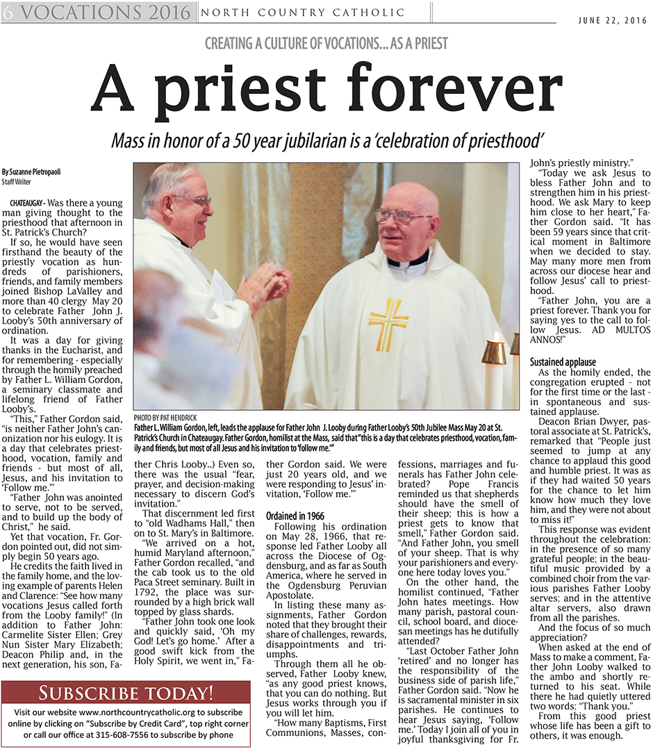 North Country Catholic Newspaper
