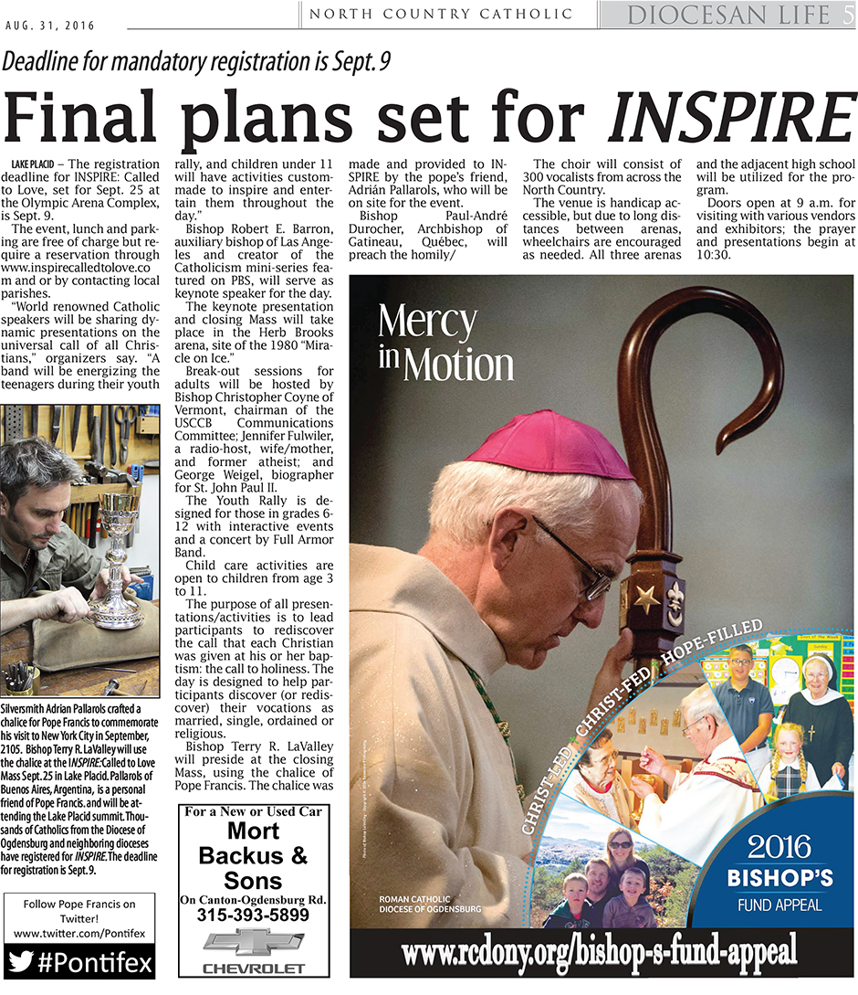 North Country Catholic Newspaper