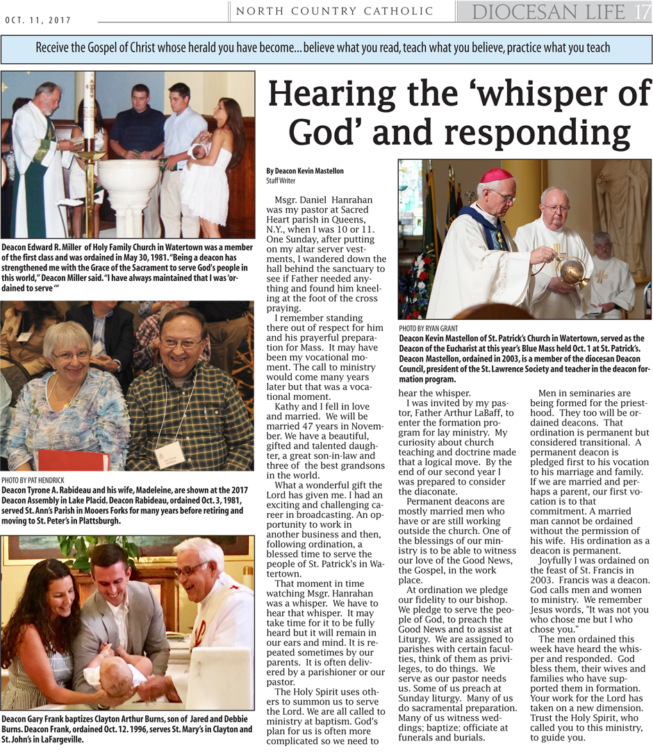 North Country Catholic Newspaper