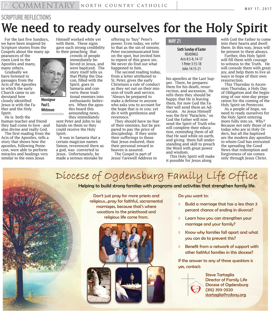 North Country Catholic Newspaper