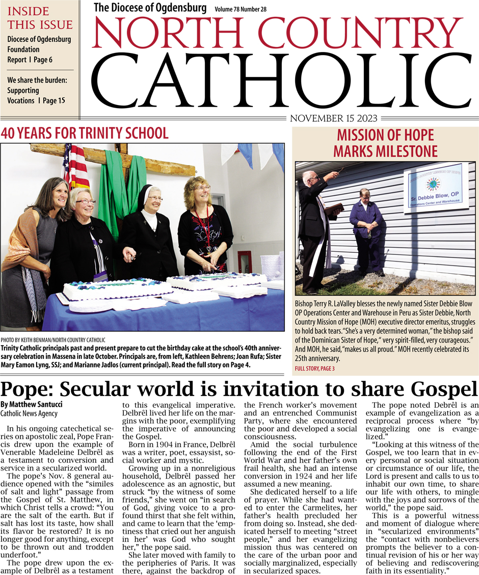 North Country Catholic Newspaper