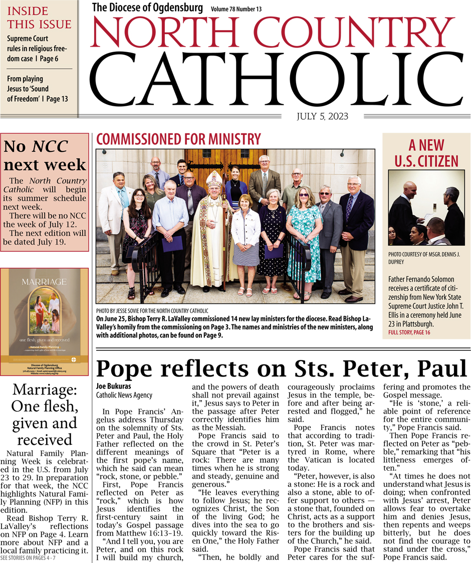 North Country Catholic Newspaper